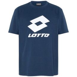 Lotto Herren Lotto T-Shirt - mit plakativem Logoprint blau L (52/54)