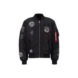 Alpha Industries Damen Bomberjacke &raquo;MA-1 Patch&laquo; schwarz S