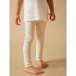 Lil' Atelier M&auml;dchen Leggings &raquo;NMFGAGO SLIM LEGGING LIL NOOS&laquo; weiche Jersey Rippqualit&auml;t 110, N-Gr