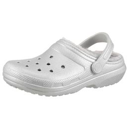 Crocs Damen Clog &raquo;Classic Fuzz Lined Glitter&laquo; mit L&uuml;ftungs&ouml;ffnungen 41