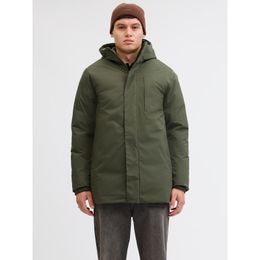 Jack & Jones Jack & Jones Herren Parka &raquo;JJEKEEN PARKA AW25 SN&laquo; mit Kapuze gr&uuml;n XS