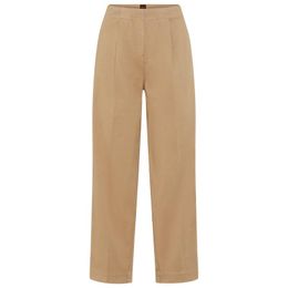 BOSS Orange Damen BOSS Orange Chinohose &raquo;Taquina Premium Damenmode&laquo; im Loose Barrel Fit 44, N-Gr