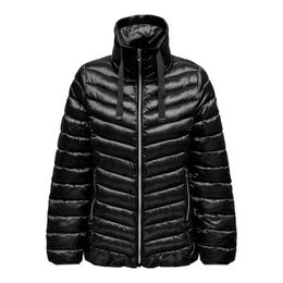 Only Damen Only Steppjacke &raquo;ONLVEGA QUILTED LIFE JACKET CC OTW&laquo; regular fit, modisch, Materialmix, Steppware, Stehkragen schwarz S