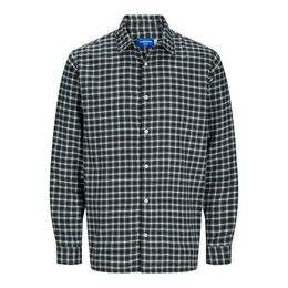 Jack & Jones Jack & Jones Herren Langarmhemd &raquo;JORJOSHUA FLANNEL CHECK SHIRT LS&laquo; gr&uuml;n M, N-Gr