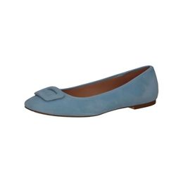 Peter Kaiser Damen Ballerina &raquo; Ballerinas Veloursleder/Textil&laquo; blau 39