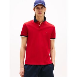 Tommy Hilfiger Herren Poloshirt &raquo;CONTRAST COLLAR CUFF REG POLO&laquo; rot L