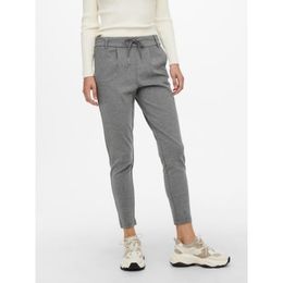 Only Damen Only Jogger Pants &raquo;ONLPOPTRASH LIFE EASY COL PANT PNT NOOS&laquo; Viskosemischung, regular fit grau S (36), L&auml;nge 32