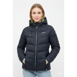 Bench. Damen Steppjacke &raquo;JIYRA&laquo; mit Kapuze leichte, taillierte &Uuml;bergangsjacke mit breiter Steppung und Kapuze 48