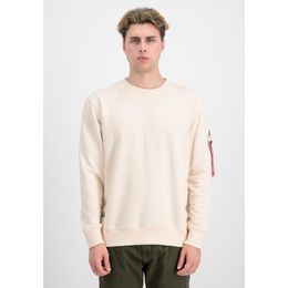 Alpha Industries Herren Sweater &raquo;USN Blood Chit Sweatshirt&laquo; wei&szlig; XL