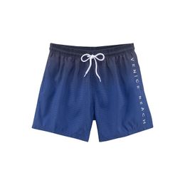 Venice Beach Herren Badeshorts mit Farbverlauf blau M (50), N-Gr