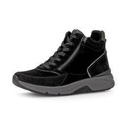 Rollingsoft Damen rollingsoft Sneaker , Sneakerboots, Schn&uuml;rboots mit Wechselfu&szlig;bett grau 35