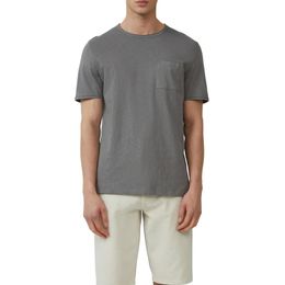 s.Oliver Herren s.Oliver T-Shirt mit offenen Kanten grau S