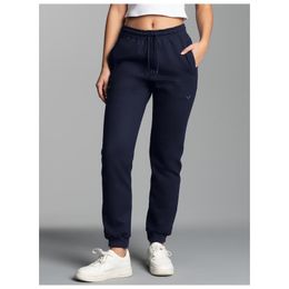 TRIGEMA Damen Sweathose &raquo;TRIGEMA Sweathose&laquo; blau 3XL, US-Gr&ouml;&szlig;en