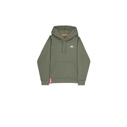 Alpha Industries Damen Hoodie &raquo;Basic Hoodie SL&laquo; gr&uuml;n XL