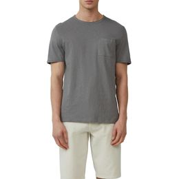 s.Oliver Herren s.Oliver T-Shirt mit offenen Kanten grau S