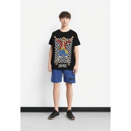 name it Jungen T-Shirt &raquo;NKMJOB ONEPIECE NREG SS TOP NOOS VDE&laquo; Set schwarz 134/140