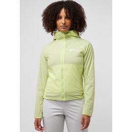 Jack Wolfskin Damen Funktionsjacke &raquo;PRELIGHT INS JKT W&laquo; mit Kapuze gr&uuml;n M (38/40)