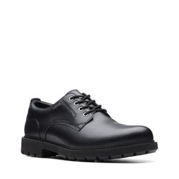 Clarks Herren Schn&uuml;rschuh &raquo;BatcombeTieGTX&laquo; Business Schuh, Anzugschuh, Komfortschuh mit wasserdichter Gore-Tex schwarz 42