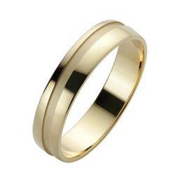 Firetti Unisex Trauring &raquo;Schmuck Geschenk Gold 585 Hochzeit Ehering Trauring "LIEBE"&laquo; Made in Germany, wahlweise mit oder ohne Brillant gold