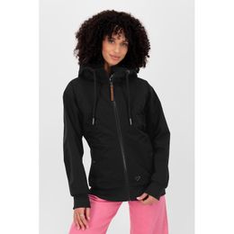 alife and kickin Alife & Kickin Damen Outdoorjacke &raquo;NAMINIAKA&laquo; mit Kapuze schwarz M