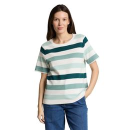 Tom Tailor Damen Tom Tailor T-Shirt mit Streifen Muster XXL