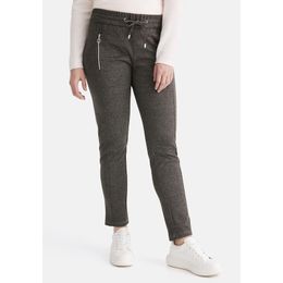 STOOKER WOMEN Damen STOOKER WOMEN Jogg Pants &raquo;Berlin Print Easy Fit Jeans&laquo; Tapered Fit Casual Stretch Mit Gummibund f&uuml;r Damen 40, L&auml;nge 29