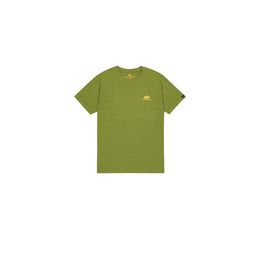Alpha Industries Herren T-Shirt &raquo;Basic T-Shirt SL&laquo; gr&uuml;n XXL