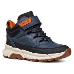 Geox Kinder &raquo;J FLEXYPER PLUS BOY ABX&laquo; Sneaker mit Spezial Membrane, Gr&ouml;&szlig;enschablone zum Download blau 32
