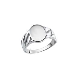Vivance Damen Fingerring &raquo;925/- Sterling Silber rhodiniert oval&laquo; wei&szlig;