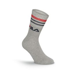 Fila Damen Socken &raquo;UNISEX LIFESTYLE PLAIN SOCKS&laquo; 6 Paar tlg. mit Logo-Schriftzug 39-42