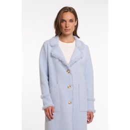 Rino & Pelle Rino & Pelle Damen Longstrickjacke &raquo;CATENA&laquo; mit Fransendetails und Kn&ouml;pfen M (38)