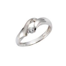 Vivance Damen Fingerring &raquo;Silber 925 Zirkonia wei&szlig;&laquo; wei&szlig;
