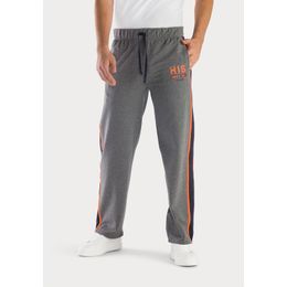 H.I.S. H.I.S Herren Sweathose Jogginghose aus weicher Sweatware grau 44/46 (S), N-Gr