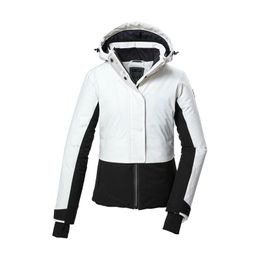 Killtec Damen Skijacke &raquo;KSW 105 WMN SKI JCKT&laquo; Trendige Damen Skijacke, wasserdicht, atmungsaktiv, abnehmbare Kapuze beige 46