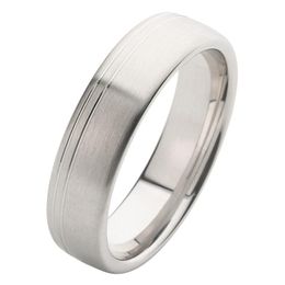 Firetti Unisex Trauring &raquo;Schmuck Geschenk Hochzeit Ehering Trauring "LIEBE"&laquo; Made in Germany, wahlweise mit oder ohne Brillant silber