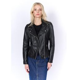 Freaky Nation Damen Lederjacke &raquo;Biker Princess&laquo; schwarz M (38) Trachtenmode