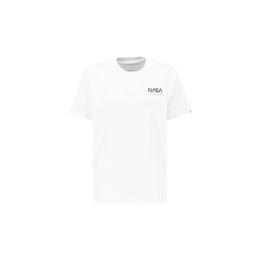 Alpha Industries Herren T-Shirt &raquo;Skylab NASA T-Shirt&laquo; wei&szlig; S