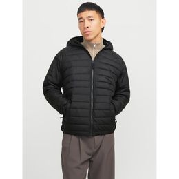 Jack & Jones Jack & Jones Herren Steppjacke &raquo;JJESTATE HYBRID JACKET NOOS&laquo; mit Kapuze mit Kapuze schwarz XL