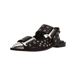 Steve Madden Damen Steve Madden Riemchensandale &raquo;Steve Madden Sandalen Lederimitat&laquo; schwarz 38