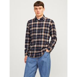 Jack & Jones Jack & Jones Herren Langarmhemd &raquo;JJJOSHUA FALL FLANNEL SHIRT LS&laquo; bunt S, N-Gr