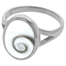 Vivance Damen Fingerring &raquo;925 Silber mit Muschel wei&szlig;&laquo; wei&szlig;