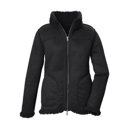 G.I.G.A. by Killtec G.I.G.A. Dx By Killtec Damen G.I.G.A. DX by killtec Wendejacke &raquo;GW 62 WMN JCKT&laquo; Wendbare Damenjacke in Wildlederoptik, warm, mit 4 Taschen schwarz 42