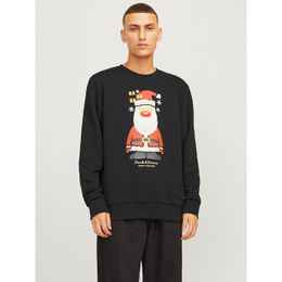 Jack & Jones Jack & Jones Herren Sweatshirt &raquo;JJXMAS JOLLY SWEAT CREW NECK&laquo; schwarz S