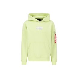 Alpha Industries Damen Hoodie &raquo;Metal Plate Hoodie&laquo; gr&uuml;n XL