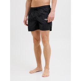 Jack & Jones Jack & Jones Herren Badeshorts &raquo;JPSTNAXOS JJSWIM SHORTS VESTERBRO SN&laquo; schwarz XXL, N-Gr