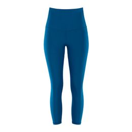 WINSHAPE Damen Leggings &raquo;7/8-Tights HWL317C&laquo; mit V-Shape Applikation und Core-Bund gr&uuml;n L, Normalgr&ouml;&szlig;en