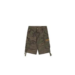 Alpha Industries Damen Shorts &raquo;Jet Short Camo&laquo; gr&uuml;n 29, Normalgr&ouml;&szlig;en