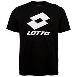 Lotto Herren Lotto T-Shirt - mit plakativem Logoprint schwarz M (48/50)