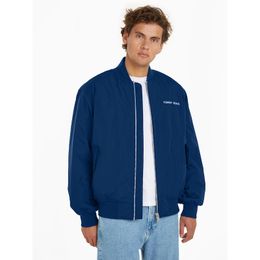 Tommy Jeans Damen &raquo;TJM CLASSICS BOMBER JACKET EXT&laquo; mit Logoschriftzug blau L