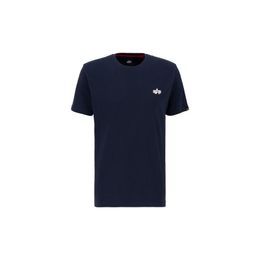 Alpha Industries Herren T-Shirt &raquo;Signature Puff Print Backprint T-Shirt&laquo; blau XL